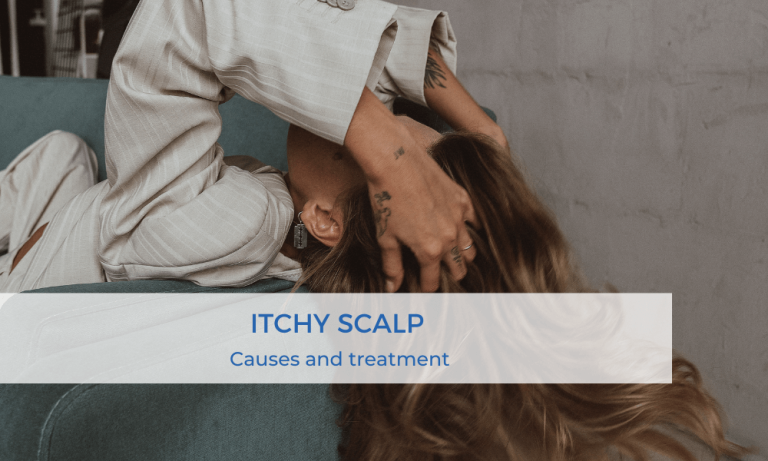 Itchy scalp - Causes and treatment - Oxygeni Hair and Skin